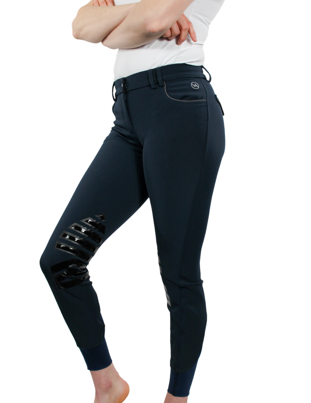 Vision Apparel, The Schooling Breech 1 - NAVY — Vision Saddlery